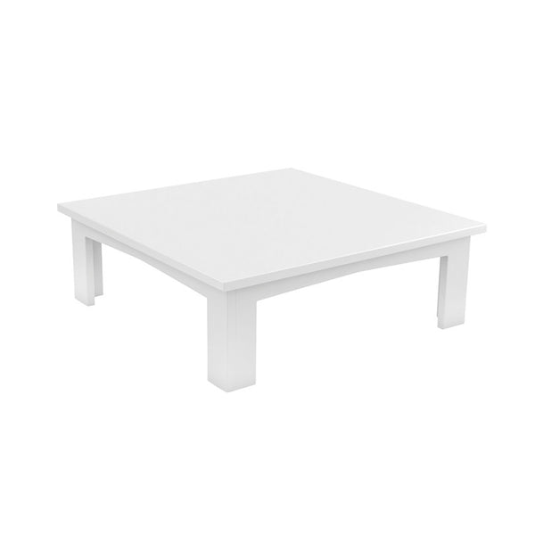 white coffee table square