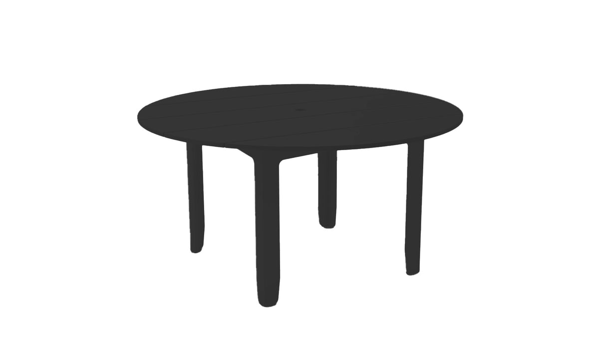Round Outdoor Dining Table with Umbrella Hole | Ledge Lounger