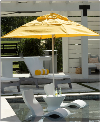 In Pool & Sun Shelf Swimming Pool Tables | Ledge Lounger