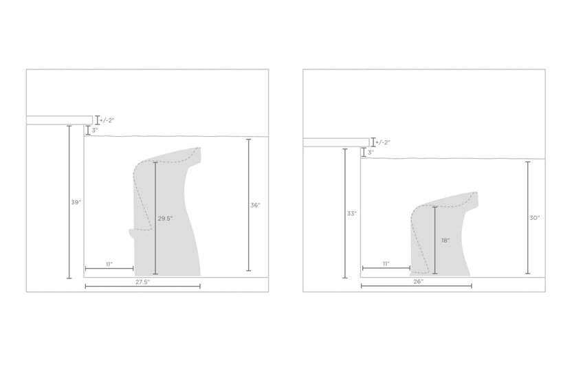 In-Pool Counter Height Barstool - Swim Up Bar Seat